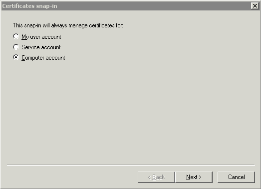 System Configuration Ssl And Ssh Ssl Server Certs Import And Export